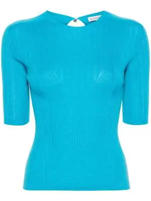 LANVIN Panelled Knitted Top