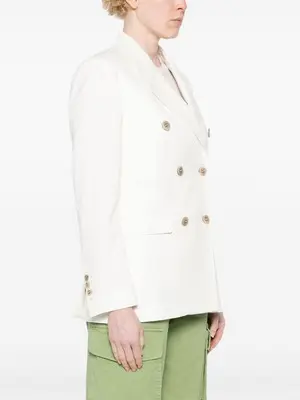 GOLDEN GOOSE Double-breasted Blazer - Neutrals