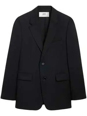 Ami Single-breasted Virgin Wool Blazer