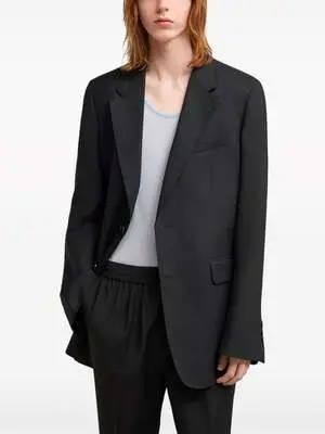 Ami Single-breasted Virgin Wool Blazer