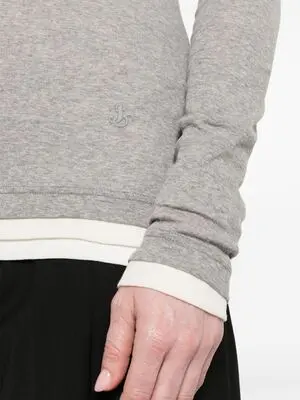 JIL SANDER Cotton Ribbed T-shirt Set - Neutrals