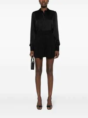STYLAND Pleated High-waist Tailored Shorts