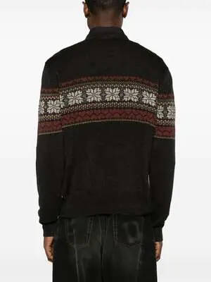 Our Legacy Patterned Intarsia-knit Jumper