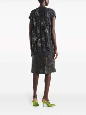 Prada Embellished Cashmere Vest