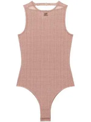 COURREGES Buckle Checked Body