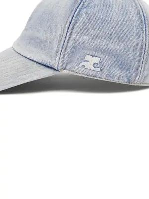 COURREGES Logo-embroidered Cap