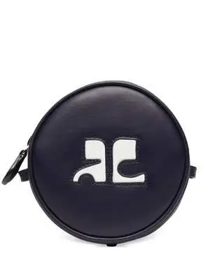 COURREGES Re-edition Circle Leather Bag