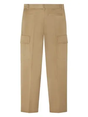 Versace Logo-embroidered Cargo Trousers