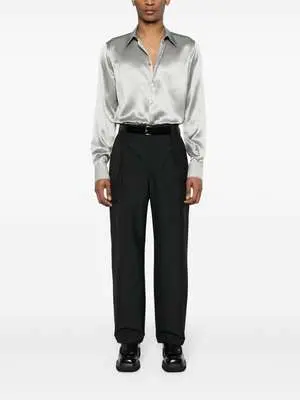 Dolce & Gabbana Satin-weave Silk Shirt