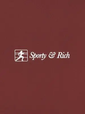 SPORTY & RICH Runner Script High-waisted Leggings