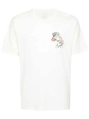 Emporio Armani Monogram-print Cotton T-shirt