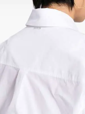 Alexander Wang Smocked Mini Shirt Dress