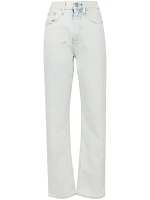 Calvin Klein High-rise Straight-leg Jeans