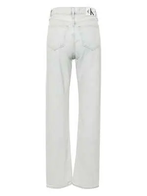 Calvin Klein High-rise Straight-leg Jeans