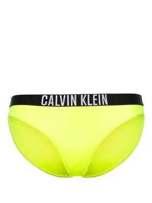 Calvin Klein Waistband Bikini Bottom - Yellow