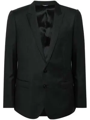 Dolce & Gabbana Pinstriped Virgin-wool Blazer