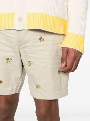 Dsquared2 Banana-embroidered Bermuda Shorts