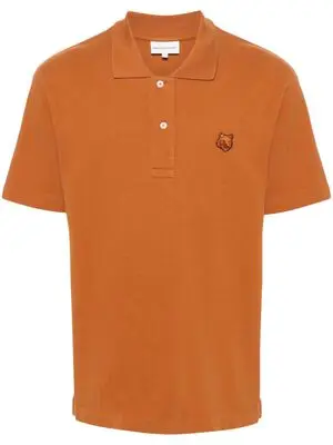 Maison Kitsuné Bold Fox Head Cotton Polo Shirt