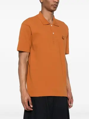 Maison Kitsuné Bold Fox Head Cotton Polo Shirt
