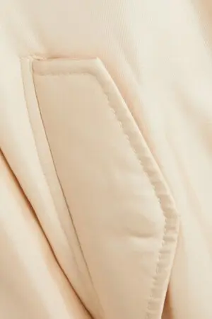 Zimmermann Silk-twill Padded Bomber Jacket