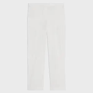 Theory Treeca Pull-on Pant In Good Linen - White