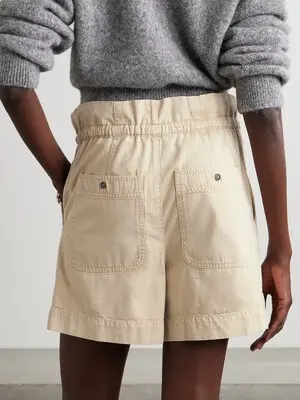 MARANT ETOILE Ipolyte Denim Shorts - Neutrals