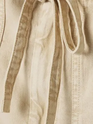 MARANT ETOILE Ipolyte Denim Shorts - Neutrals