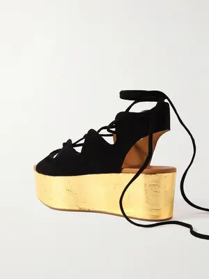 See By Chloé Liana Suede Platform Sandals