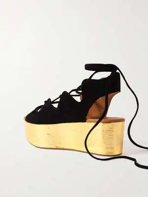 See By Chloé Liana Suede Platform Sandals
