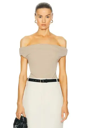 L'academie Fio Off-the-shoulder Top