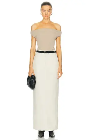 L'academie Fio Off-the-shoulder Top