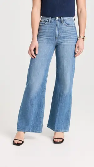 Joe's Jeans Mia High-rise Wide-leg Jeans