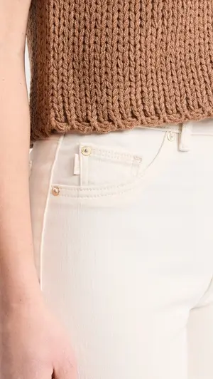 DL1961 Hepburn Petite High-rise Wide-leg Jeans