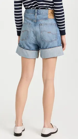 Denimist Brooke Cuffed Denim Shorts