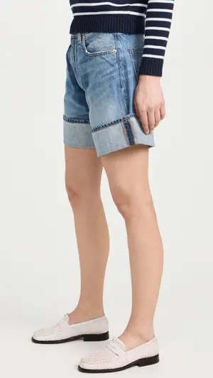 Denimist Brooke Cuffed Denim Shorts