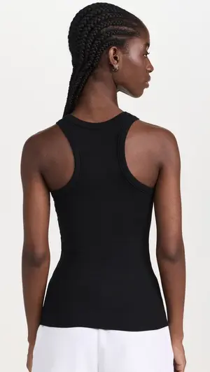 Splits59 Kiki Ribbed Tank Top - Black