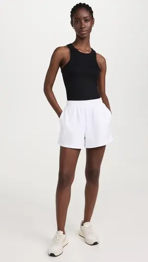 Splits59 Kiki Ribbed Tank Top - Black