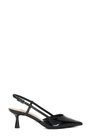 Dune London Pointed Toe Slingback Pumps - Black