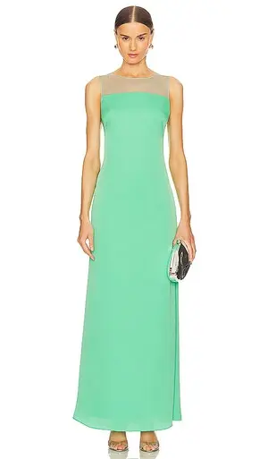 Bcbgmaxazria Sleeveless Cut Out Gown