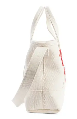 Kenzo Verdy Logo Cotton Canvas Tote