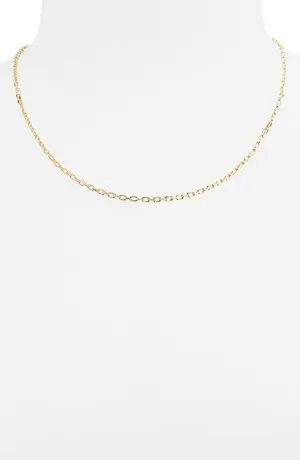 Argento Vivo 18k-plated Sterling Silver Chain Necklace
