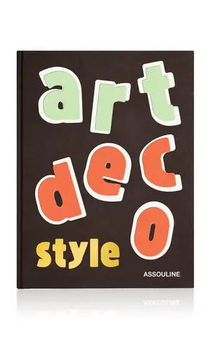 Assouline Art Deco Style Hardcover Book - Multi
