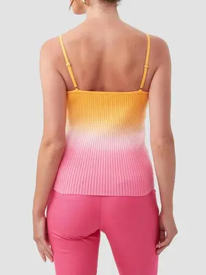 Trina Turk Infusion Cotton Rb-knit Camisole