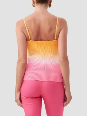 Trina Turk Infusion Cotton Rb-knit Camisole