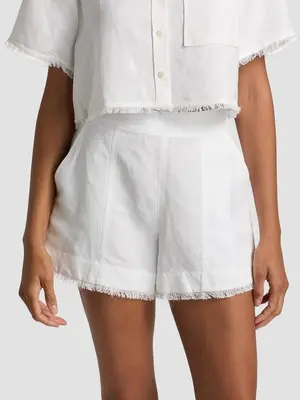 Simkhai Dax Linen-blend Shorts