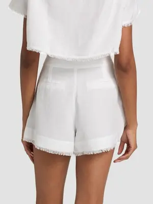 Simkhai Dax Linen-blend Shorts