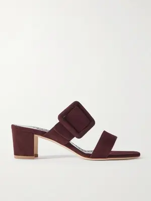Manolo Blahnik Color Blocked Shoes For Women