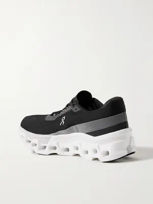 On Cloudmonster 2 Rubber-trimmed Sneakers - Black