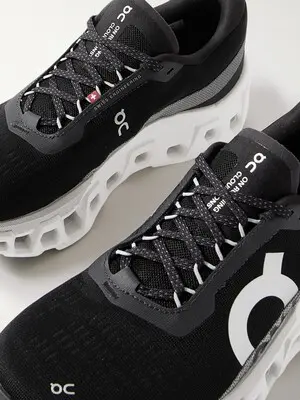 On Cloudmonster 2 Rubber-trimmed Sneakers - Black