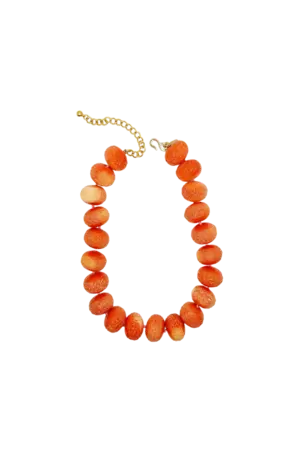 KENNETH JAY LANE Bead Necklace - Coral